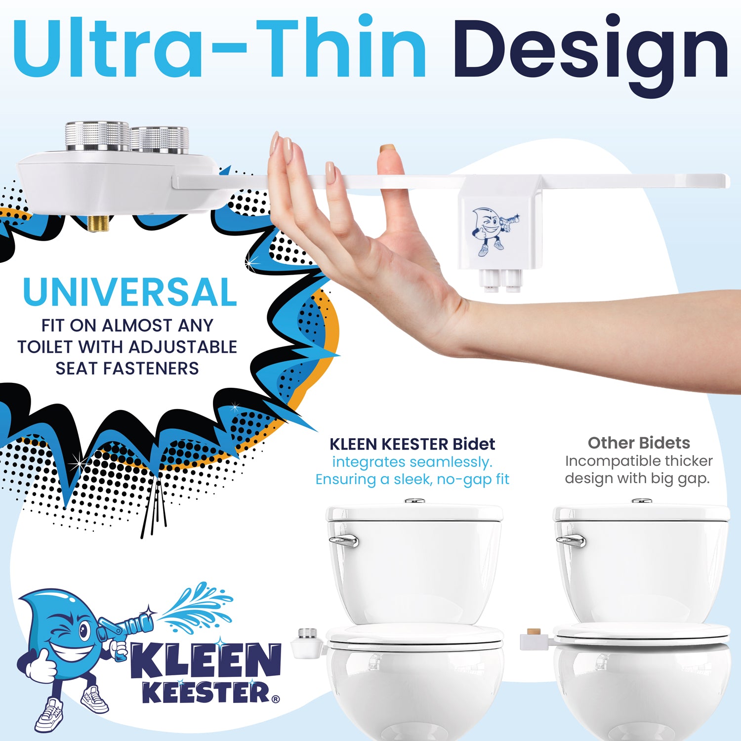 Kleen Keester Aqua Avenger 4000 Bidet